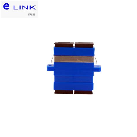 Pcs Pcs SC Adapter Duplex Single Mode Fiber Optics Blue Color Optical Fibre Coupler Free