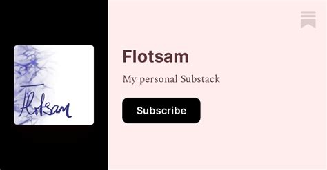 Flotsam Miranda Weindling Substack