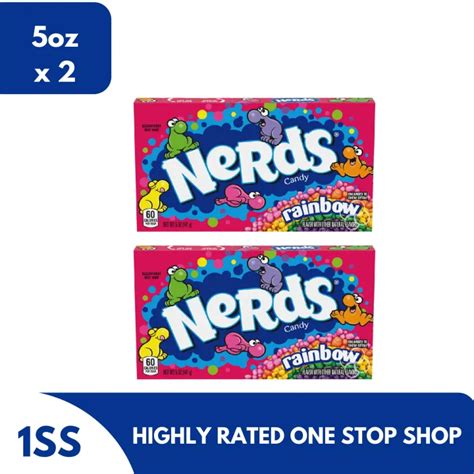 Wonka Rainbow Nerds Candy 5oz Set Of 2 Lazada Ph