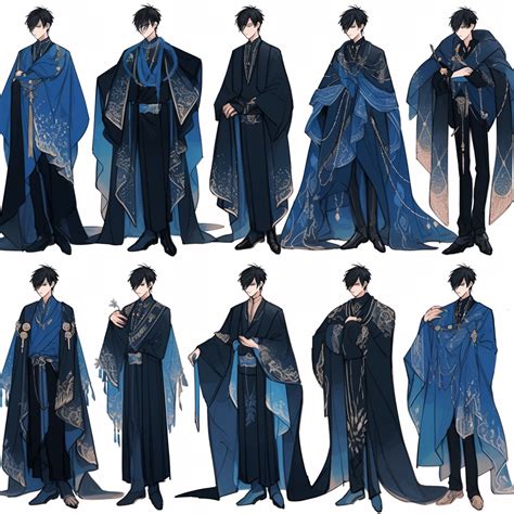 Blue 03 Fantasy Robes 44 By Amadihunt On Deviantart