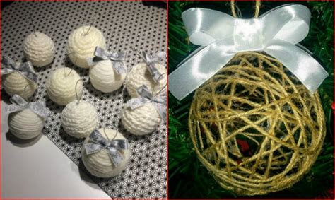 Decorazioni Natalizie 2016 Fai Da Te Originali Palline Di Natale