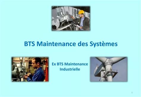 PPT BTS Maintenance des Systèmes PowerPoint Presentation free