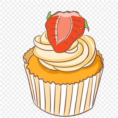 딸기 컵 먹고 그림 일러스트 맛있는 케이크 과일 블록 클립 아트 딸기 컵 컵케익 일러스트 Png 일러스트 및 Psd 이미지 무료 다운로드 Pngtree