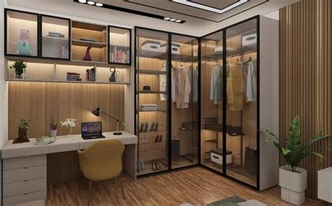 Wooden Wardrobe Cum Study Table At Sq Ft In Patna ID