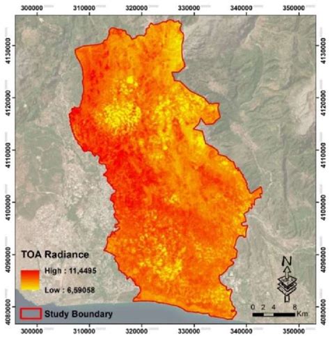 Conversion From Dns To Toa Radiance Download Scientific Diagram