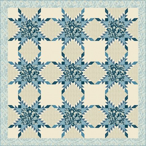 Patterns Laundry Basket Quilts Edyta Sitar Feathered Star Quilt