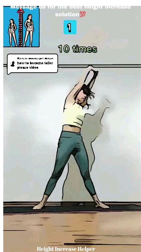 Great Stretching Exercise For Height Increase Through Posture 💯 Quick