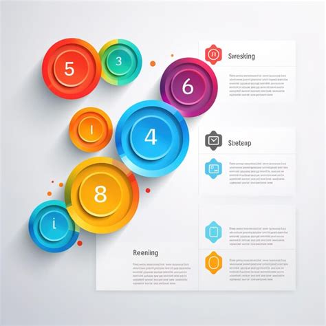 Premium Photo Vector Infographic Label Design Template With Icons And