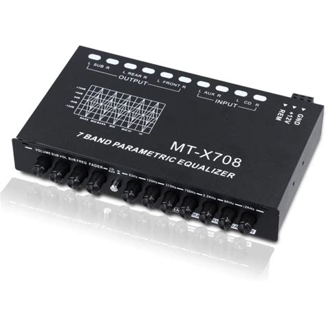 7 Band Car Audio Equalizer Car Audio Graphic Equalizer