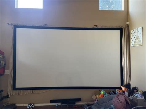 Fixed Screens Is Only Way R Projectors