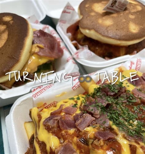 터닝테이블 영통 팬케이크 수제버거 맛집 네이버 블로그