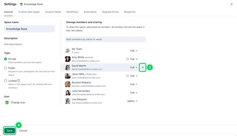 Removing Users From Spaces Wrike Help Center