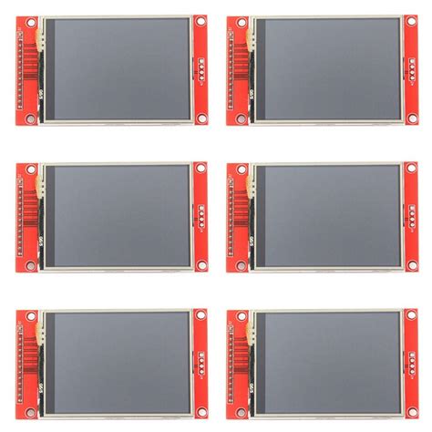 6pcs 28 Inch 240x320 Spi Tft Lcd Display Module Spi Serial Port 51