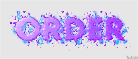 Order Spectacular Splash Text Effect Generator