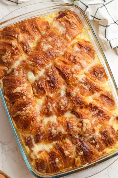 Croque Monsieur Breakfast Casserole Reluctant Entertainer