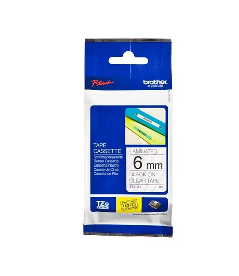 Brother Tze 111 Laminated Label Tape Barcode Direct