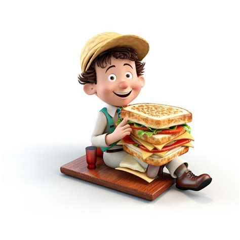 Premium Ai Image Sky Food Sticker