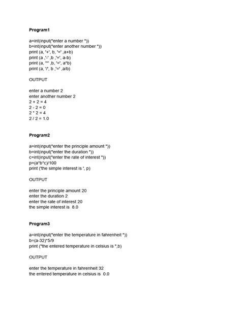 Computer Science Record Programs Pdf Fahrenheit