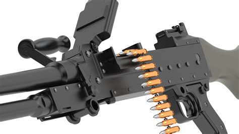 Fn Mag 3d Model By Frezzy
