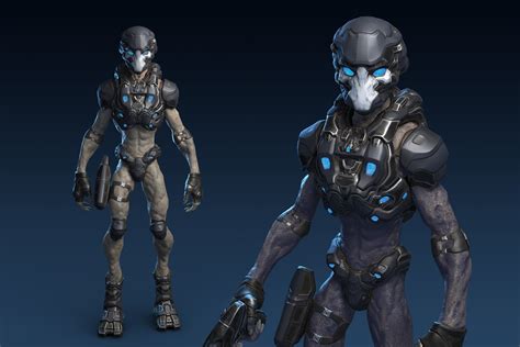 Alien 3 3d Creatures Unity Asset Store