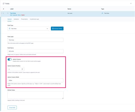 Admin Columns For Acf Fields Wordpress Plugin