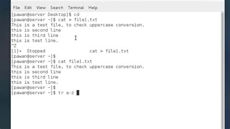 How To Convert Text To Uppercase In Linux Youtube
