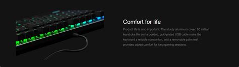 AOC GK500 Mech Keyboard RGB Lighting Outemu Blue Switch N Key Rollover Black GK500 Buy