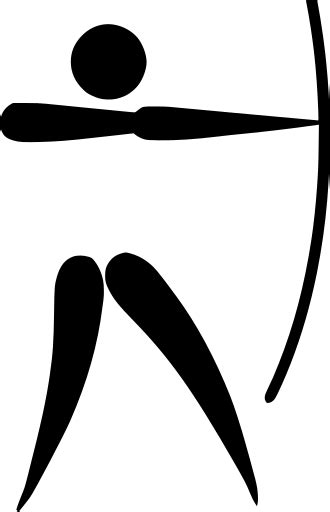 Svg Archery Weapon Person Aim Free Svg Image And Icon Svg Silh