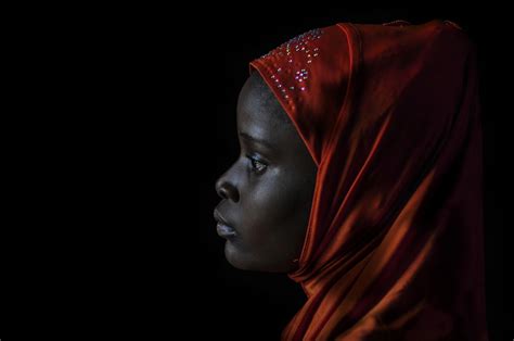 Afrikanisches Mädchen Ferah Budak Als Kunstdruck Oder Gemälde