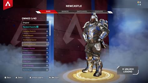 Лучшие скины для Ньюкасла в Apex Legends Nexusmodru