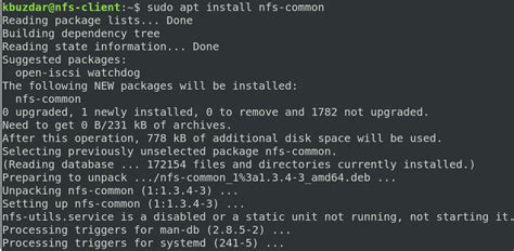 Comment Monter Un Partage NFS Sur Debian 10 Linux Hint Mefics