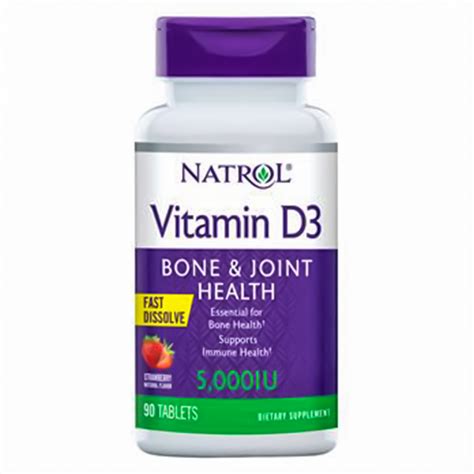 Natrol Vit D3 5000 Iu – Vitamin Shop EG