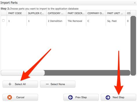 Importing Your Own Parts Clear Estimates