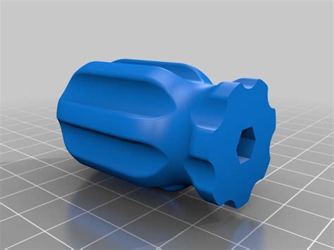 Yet Another Screwdriver Handle By Mape Download Free Stl Model