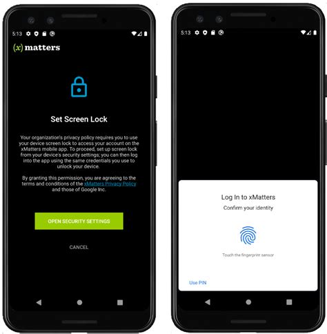Changes To Mobile Passcodes For Biometric Login XMatters