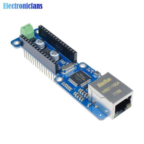 Jual Arrib Modul Ethernet Nano Shield Ethernet Nano W Support Di