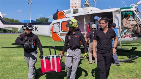 Trasladan En Helicóptero Un Corazón Para Trasplante En Monterrey Abc