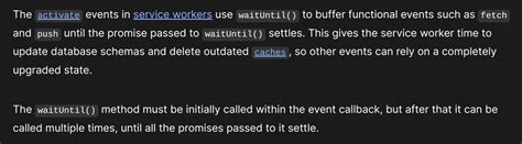 Considering Event Waituntil Promise For Async Listeners Issue
