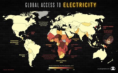 Imagen Del Día Los Países Del Mundo Que Aún No Tienen Acceso A La