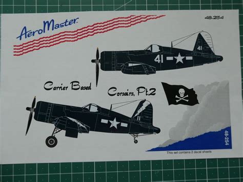 1 48 Vought F4U Corsair Carrier Based Corsairs 7 Versionen Kaufen