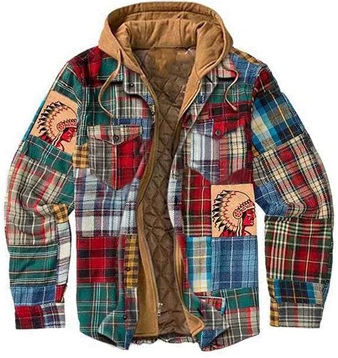 Winter Jacket Men Fleece Warm Jacket Shirts Coat Pure