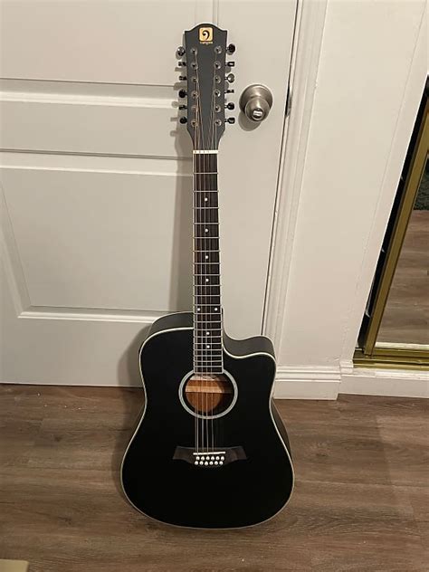 Vangoa 12 String Acoustic Electric Reverb