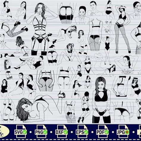 Naked Sexy Stickers Etsy