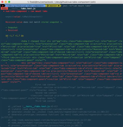 Testing A Vue Component Part The First Test And Snapshots Freek Van Der Herten S Blog On