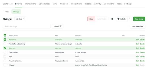 File Management Crowdin Documentation