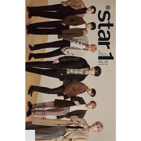 ＠star1韓国雑誌 ハード筒発送 2022年1月号 表紙：enhypen 韓国語 韓国音楽専門ソウルライフレコード
