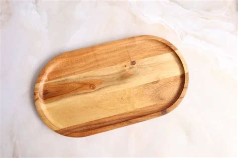 Acacia Wood Serving Tray At Rs 249piece Wooden Serving Tray In
