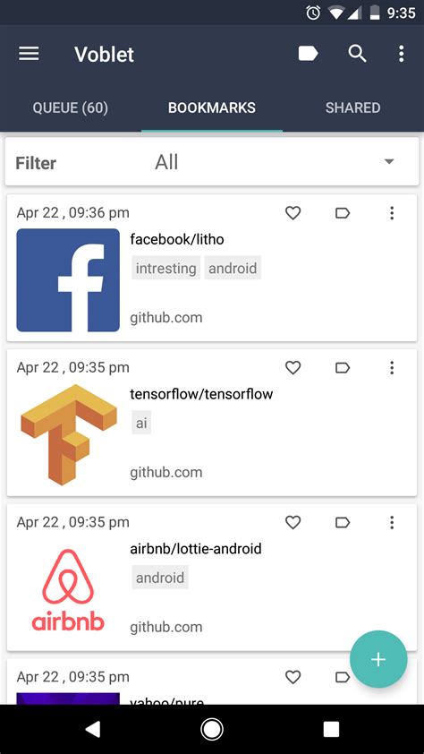 GitHub Voblet Bookmarking For Github Save And Organize Your Favorite Github Repositories
