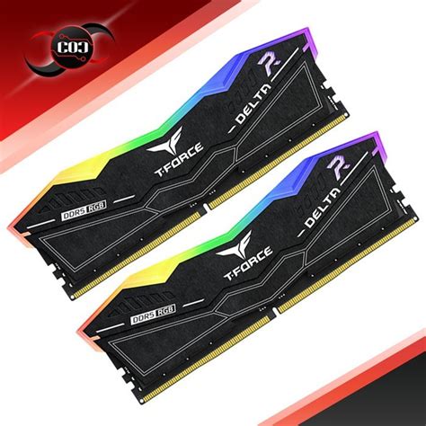 Jual Team T Force Delta RGB DDR5 6000MHz Dual Channel 64GB 2x32GB Shopee Indonesia