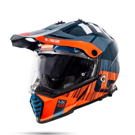 Mũ Bảo Hiểm Fullface Dual Sport Adventure Chính Hãng Ls2 Mx436 Evo